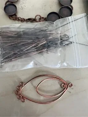 Rings & Things | Office | Copper And Gunmetal Jewelry Findings Mix ...